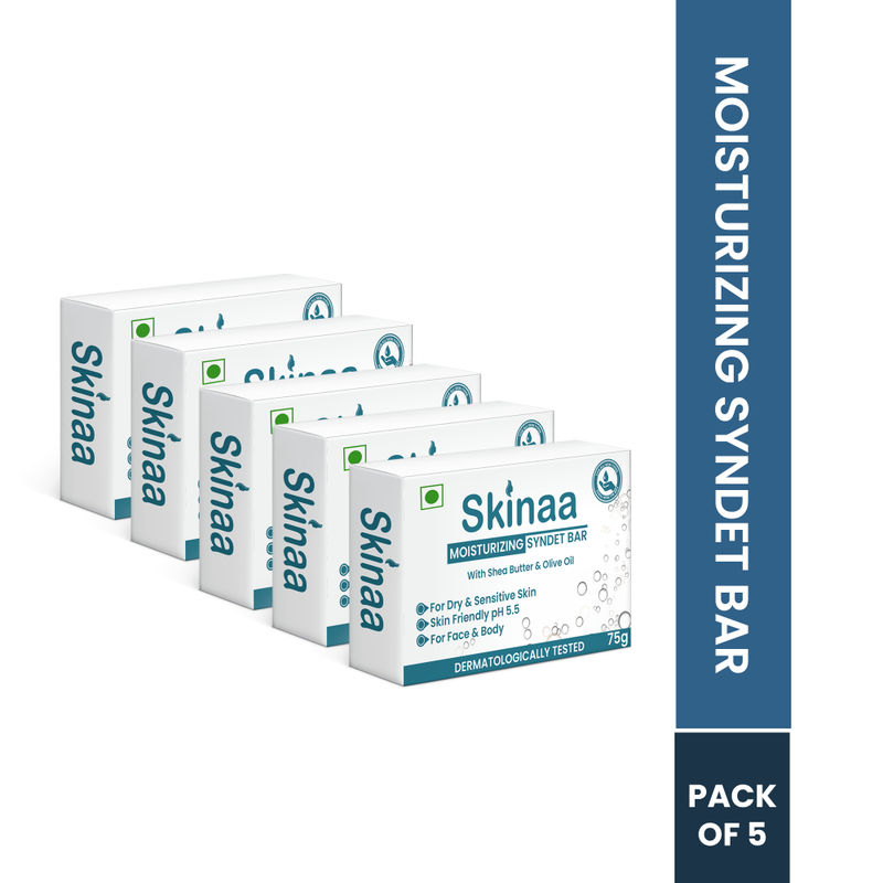 Buy Skinaa Moisturizing Syndet Bar with Shea Butter and pH 5.5 Best for ...
