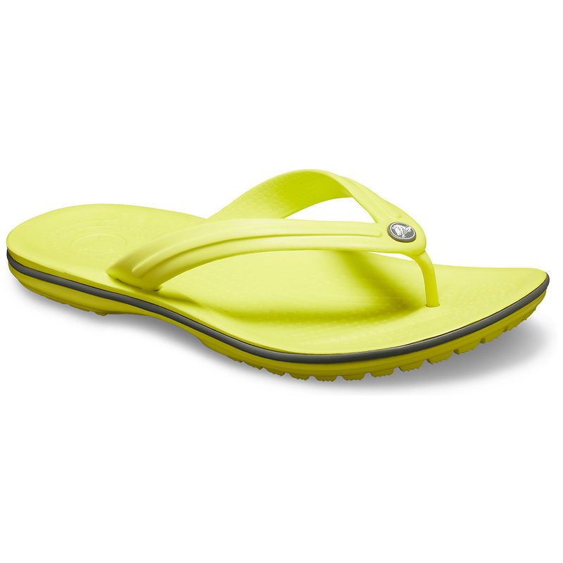 Buy Crocs Crocband Yellow Unisex Flipflop Online
