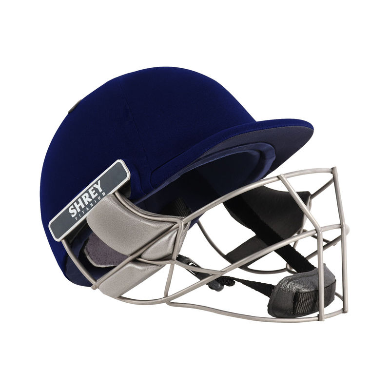 Buy Shrey Pro Guard Air Titanium-Royal Blue Cricket Helmet Online