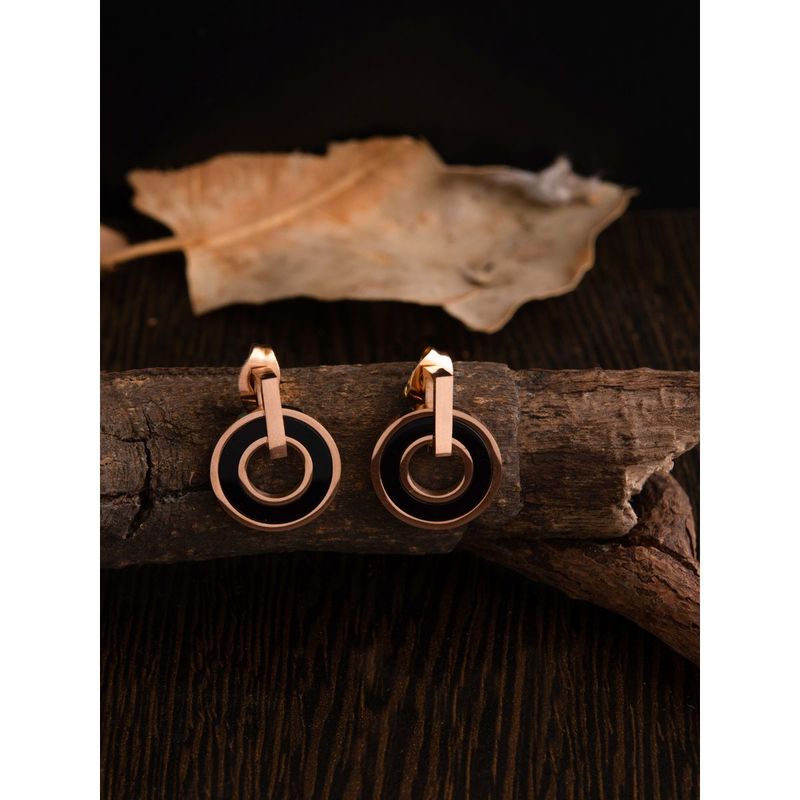 Buy E2O Fashion Gold Stud Earrings For Women Online