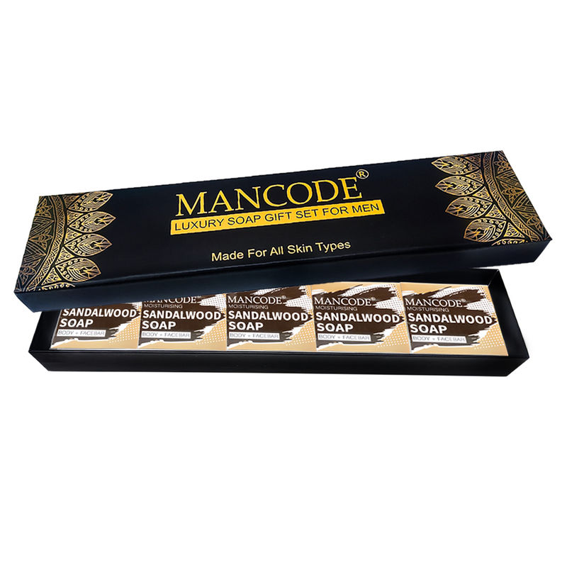 Buy ManCode Luxury Sandalwood Soap Gift Set Online