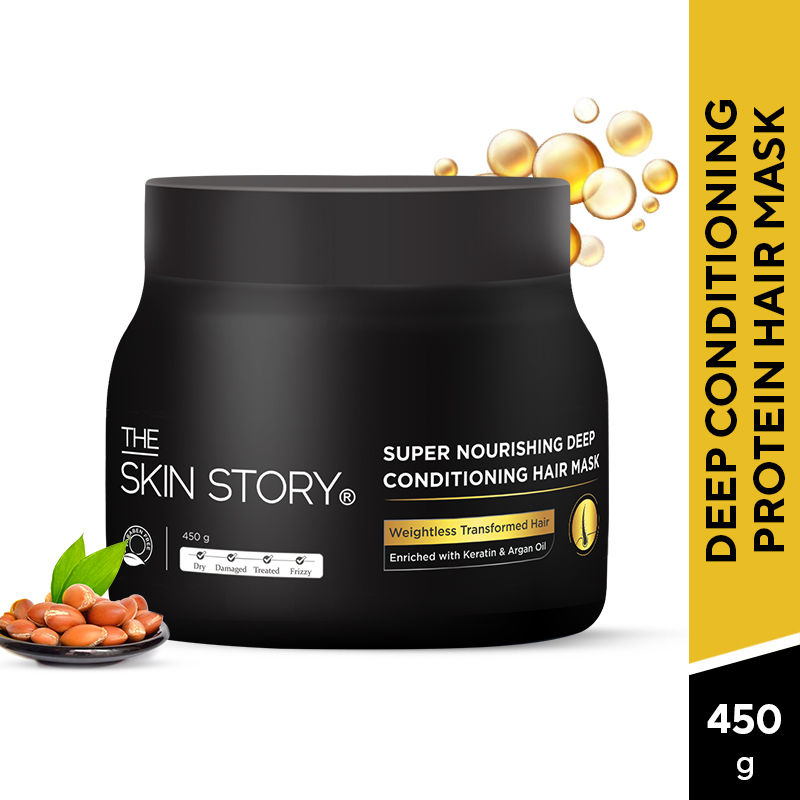 Buy The Skin Story Sulphate Free Keratin Protein Hair Mask For Dry ...