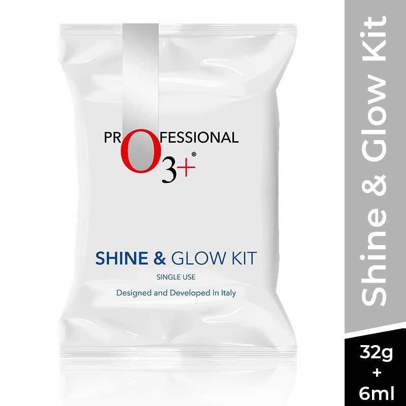 Buy O3+ Shine & Glow Facial Kit for Instant Glowing Skin | Unisex ...