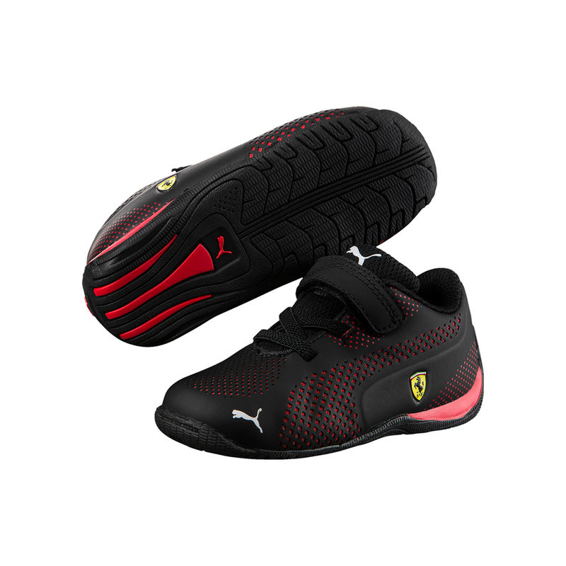 Puma Black Drift Cat 5 Ultra Scuderia Ferrari Motorsports V PS Shoes ...