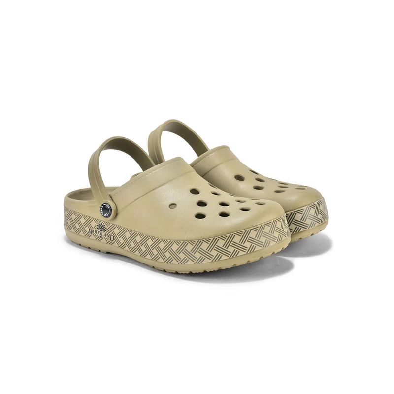 Buy WOODLAND Men Olive Clogs Online