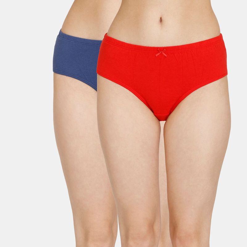 Buy Zivame Rosaline Medium Rise Full Coverage Hipster Panty Online