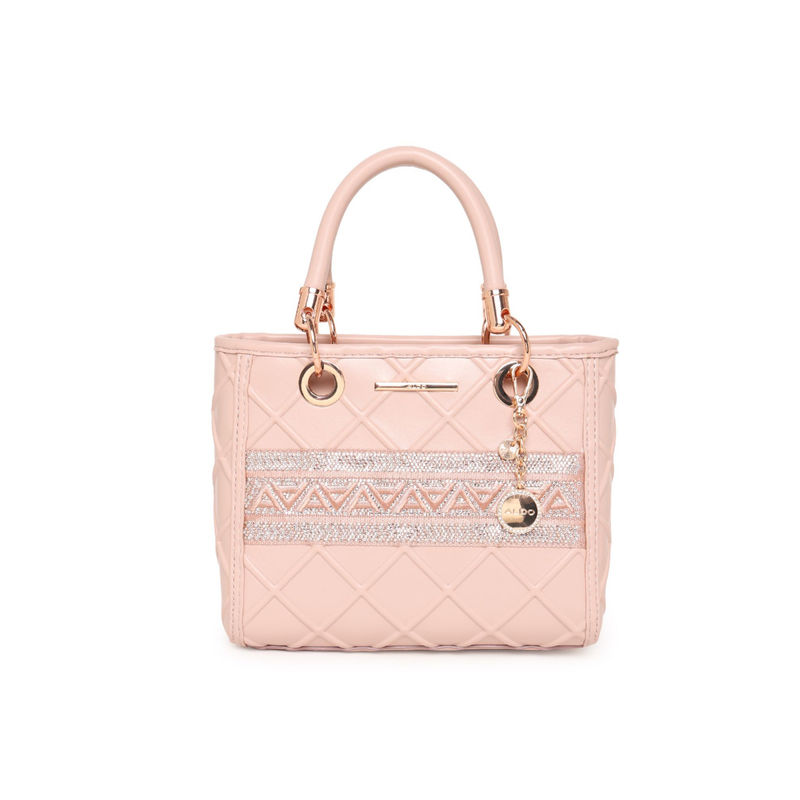 Buy Aldo GOULBURN Synthetic Pink Solid Satchels Online