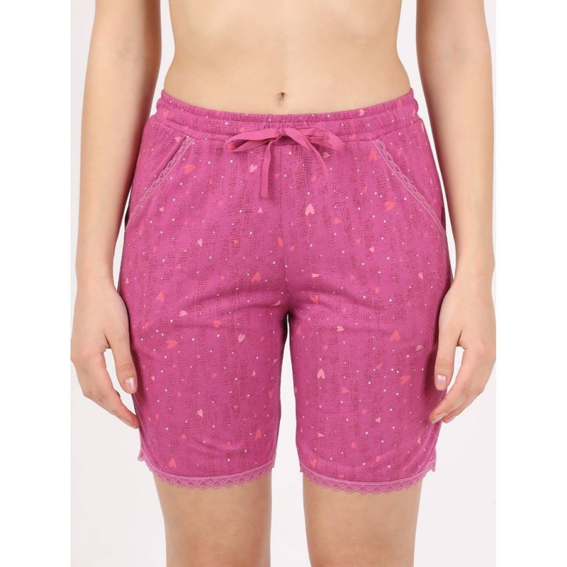 Jockey Rx10 Women's Micro Modal Cotton Printed Sleep Shorts With Side ...