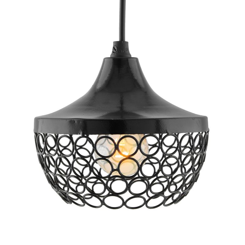 Buy Homesake Glossy Black Hanging Goblet Ceiling Light Online