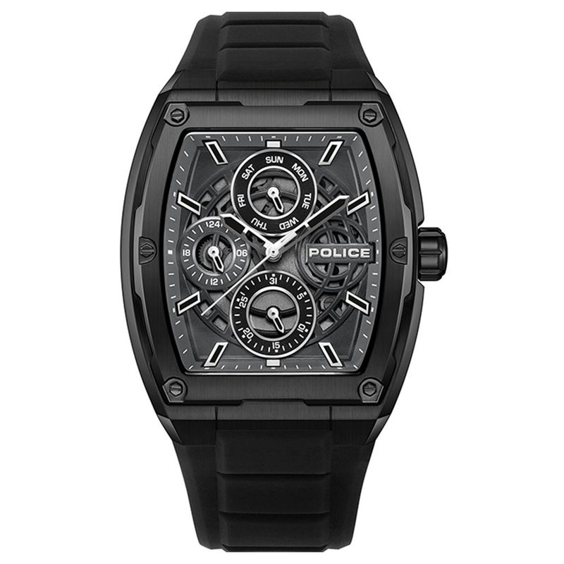Buy Police Black Strap Square Dial Watch for Men ( NTPLPEWJQ0004501 ...