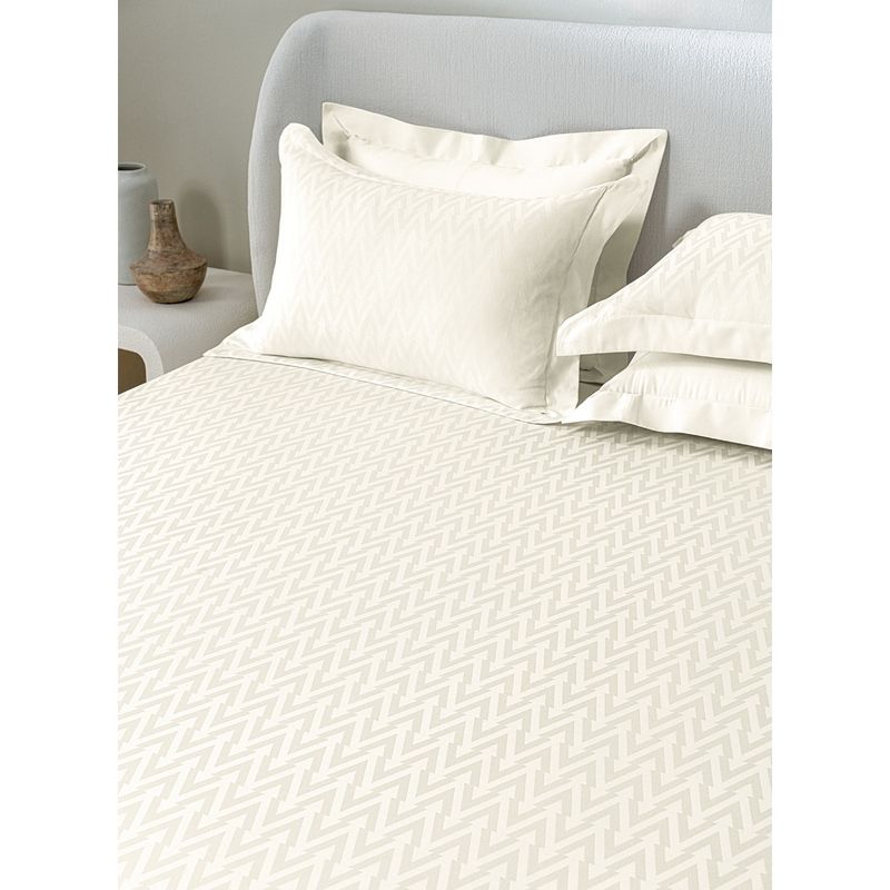 Buy SANSAAR A D'DECOR BRAND LIVE CONSCIOUSLY Milo-Bright King Bed Sheet ...