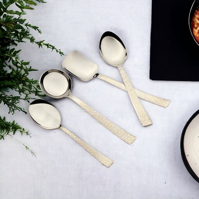 Buy FNS Montavo By Fns Pacific Laser Engraved Stainless Steel Serving ...