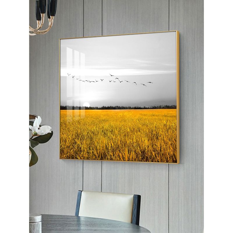 Buy The Next Decor Fields of Freedom Glass Finish Square Wall Art Online