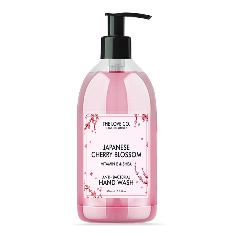 The Love Co. Hand Wash, Japanese Cherry Blossom Hand Wash For Clean ...