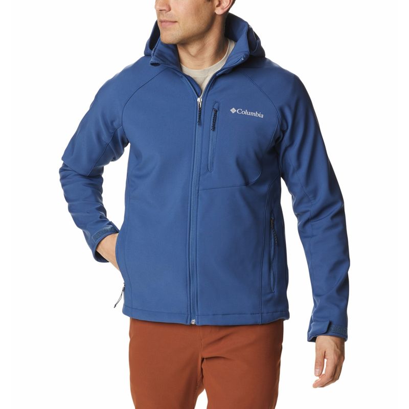 Buy Columbia Mens Blue Color Polyester Fabric Full Sleeve Cascade Ridge ...