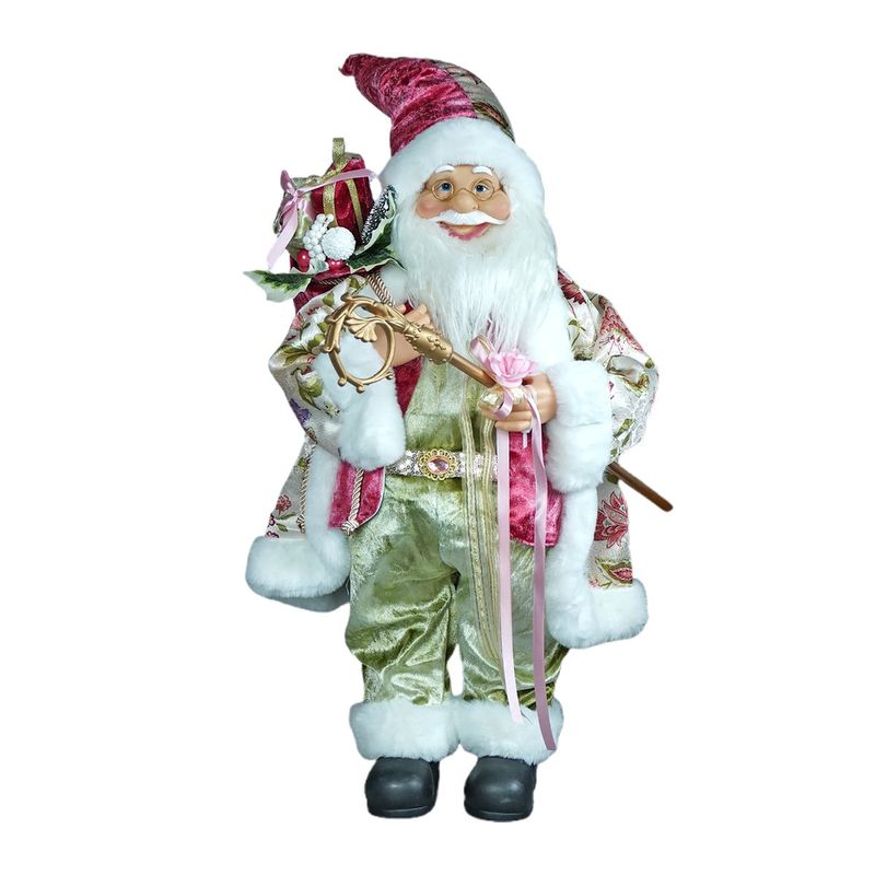 Buy Little Surprise Box 34Inches Pastel Pink & Mint Green Santa Claus ...