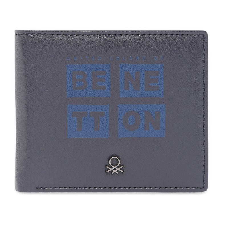 Buy United Colors of Benetton Men Stanley Global Coin Wallet - Navy ...