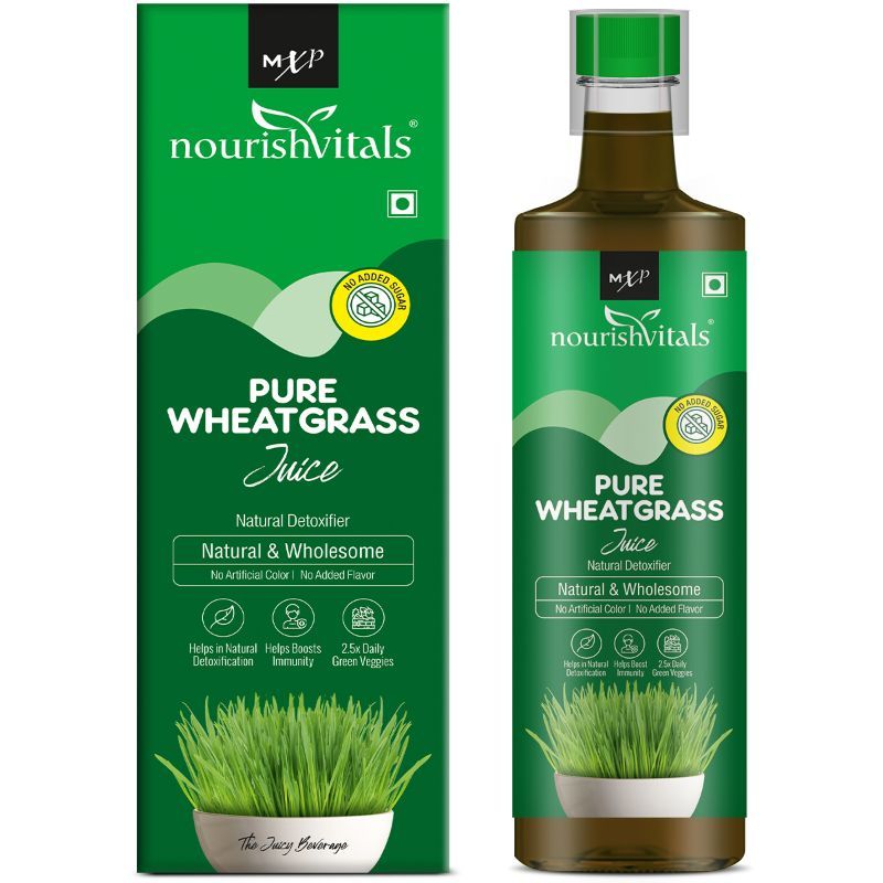 Buy Nourish Vitals Pure Wheatgrass Juice Online