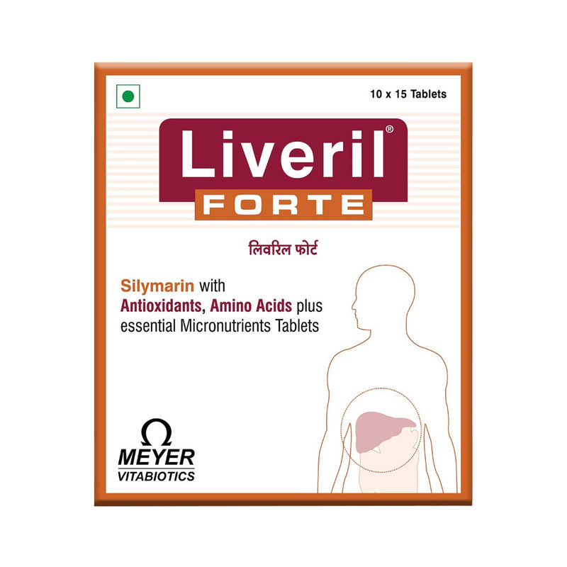 Buy Vitabiotics Liveril Forte With Silymarin Extract Tablets Online