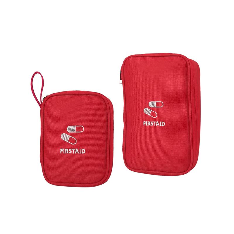 Buy House of Quirk Red First Aid Empty Kit Pouch Emergency Survival Bag ...