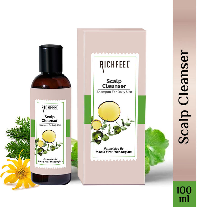 Buy Richfeel Scalp Cleanser - Dandruff Control, Hair Fall Reduction ...
