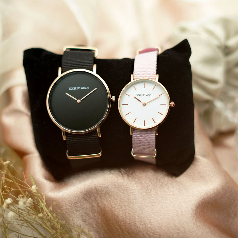 Buy Joker & Witch Andrew & Margaret Couple Watches (Set of 2) Online
