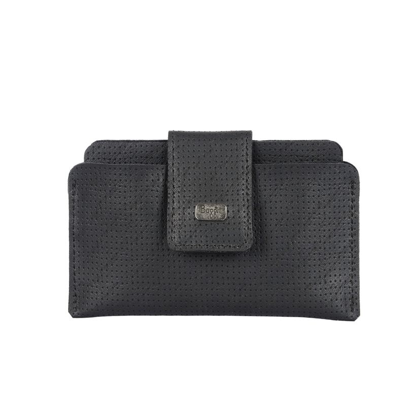 Buy Baggit Hamps Black Small Wallet Online