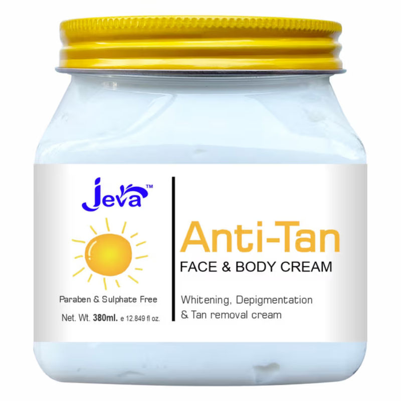 Buy Jeva Anti-Tan Cream - Brightening & Depigmentation Care for Face ...