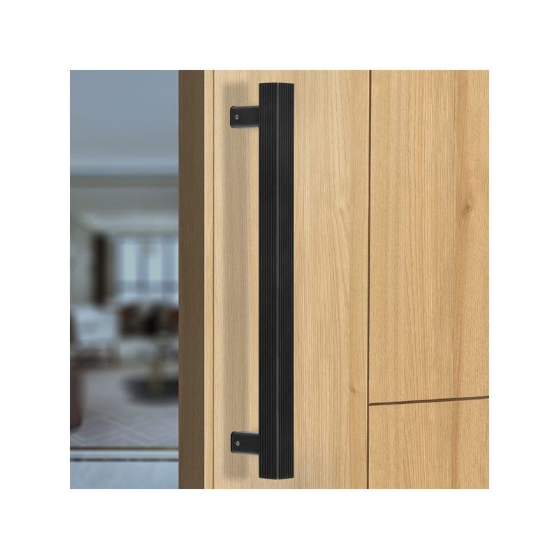Buy Plantex Heavy Duty Pull Push Door Handle (236-Black) Online