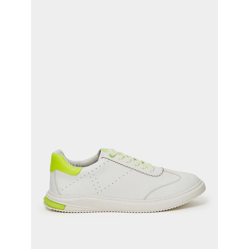 Buy Styli Contrast Tab Lace Up Casual Shoes Online