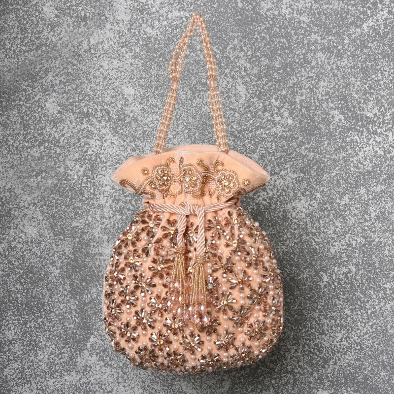 Buy Peora Potli Bags Evening Bags Ethnic Bride Purse with Drawstring ...
