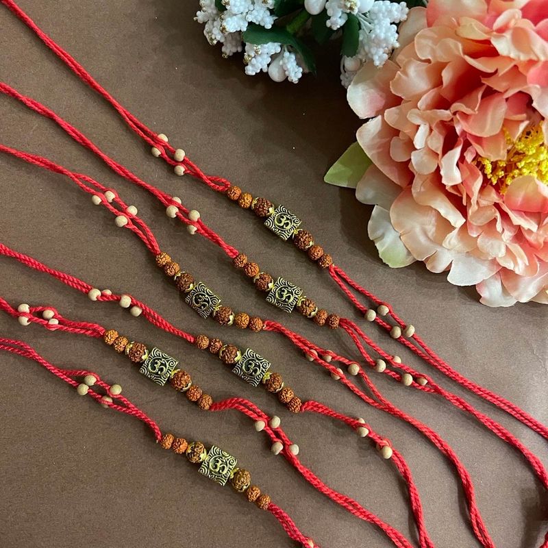 Buy Digital Dress Room Designer Chandan Rakhi Om Designs Rudraksha ...