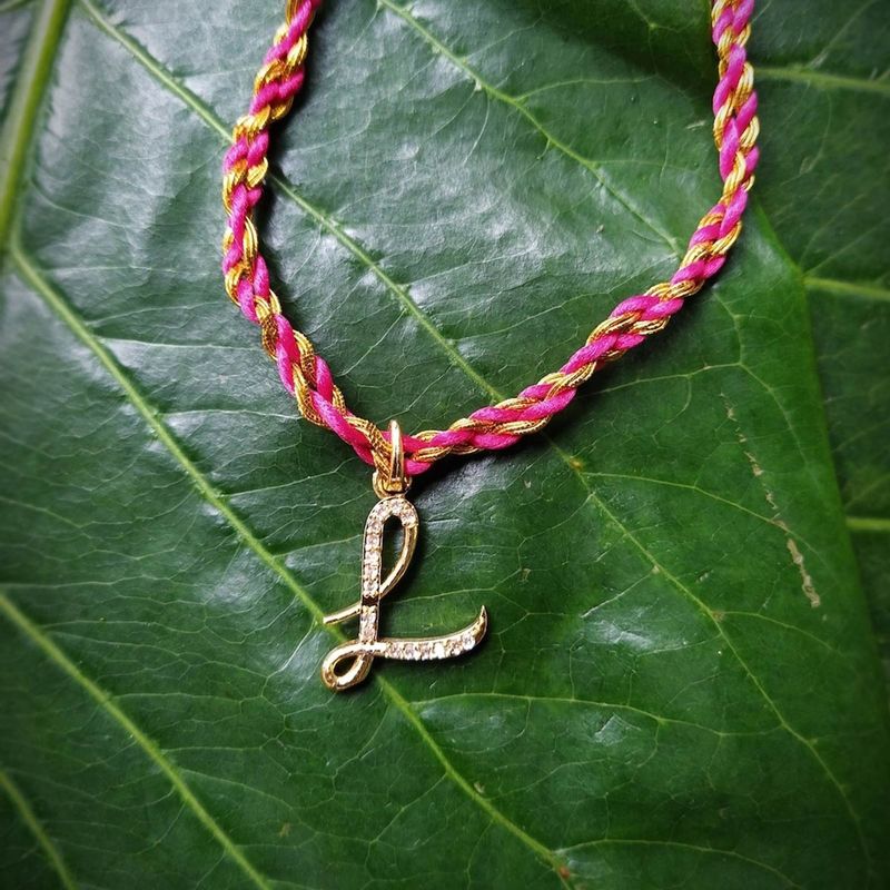 Buy Digital Dress Room Letter L Name Rakhi Designs Personalized ...