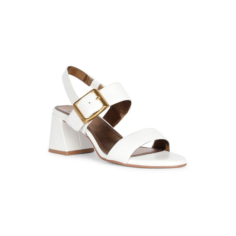 Buy Naturalizer White Women Heel Sandals Online