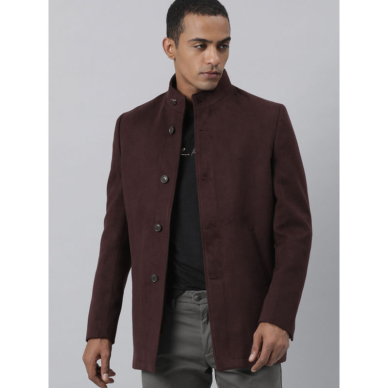 Buy Rare Rabbit Maroon Casual Jackets Online