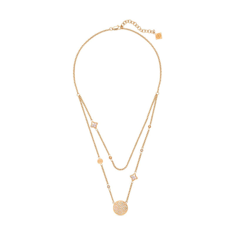 Buy Cerruti 1881 Women Rose Gold ARABESQUE.4 Necklace Online