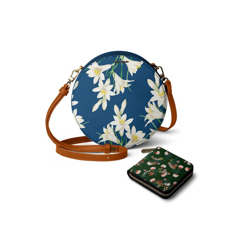 Buy DailyObjects Womens Sling Bag and Zip Wallet Combo Multi-Color (Set ...