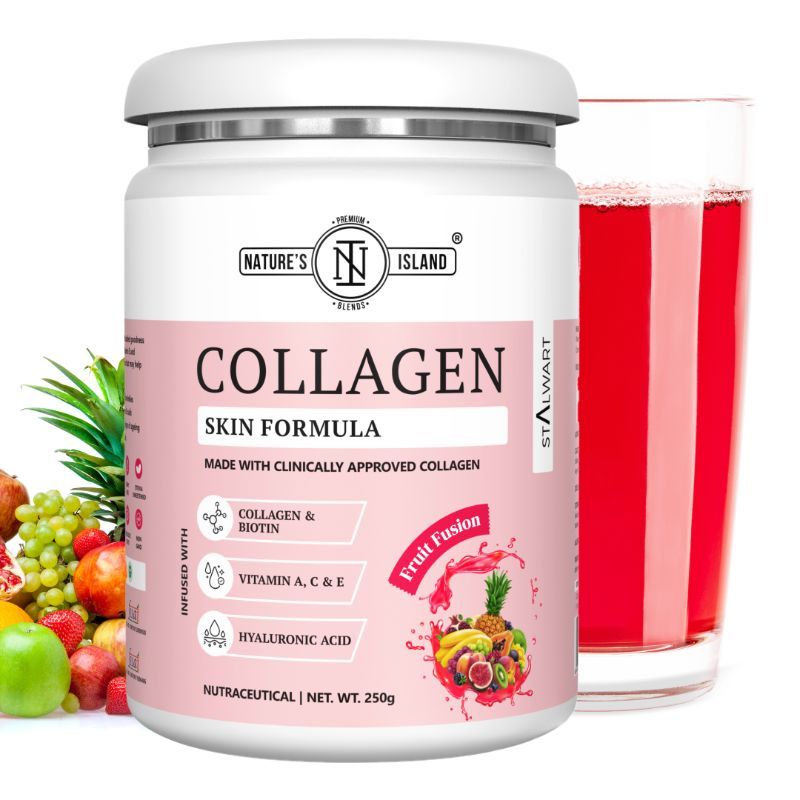Buy Nature's Island Collagen Skin Formula For Glow, Anti-aging And ...