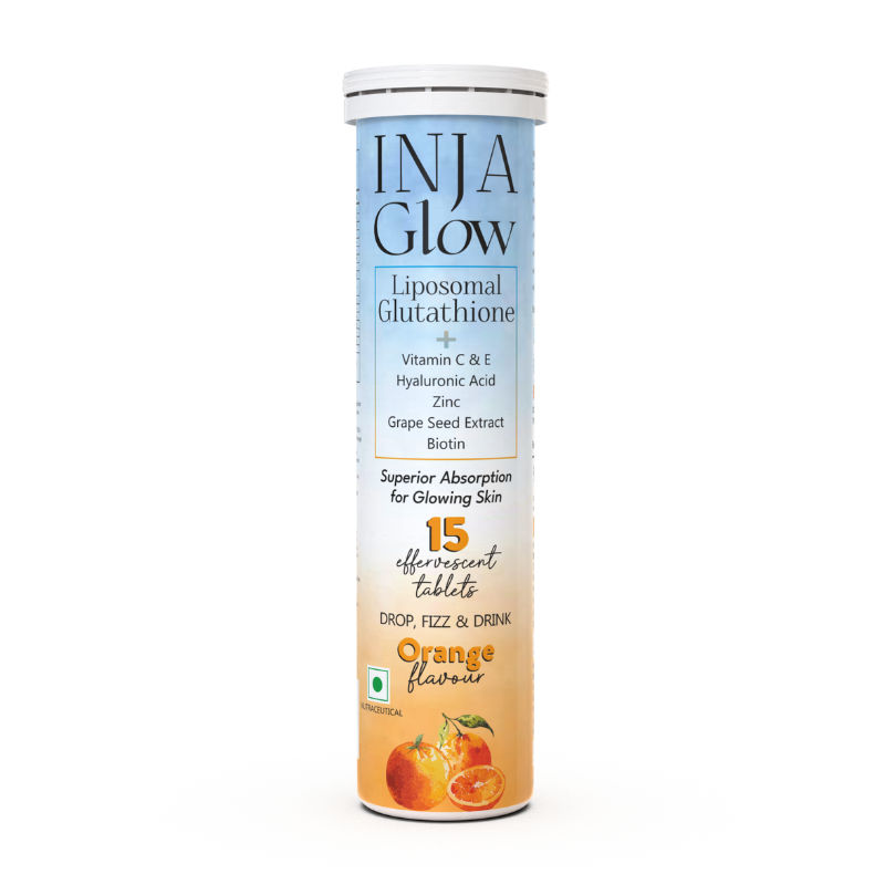 Buy Inja Glow Liposomal Glutathione Drop, Fizz & Drink Effervescent ...