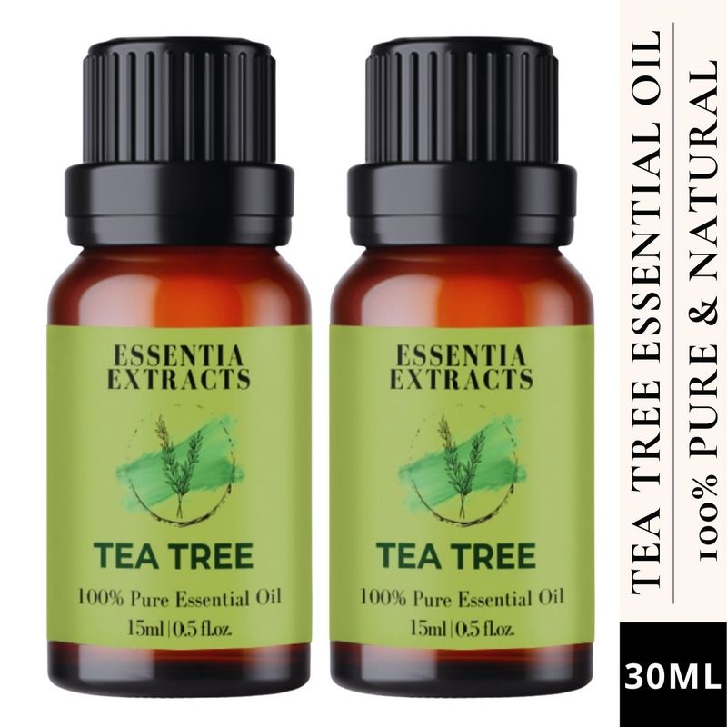 Buy Essentia Extracts Combo Of 2 Tea Tree Essential Oils Online