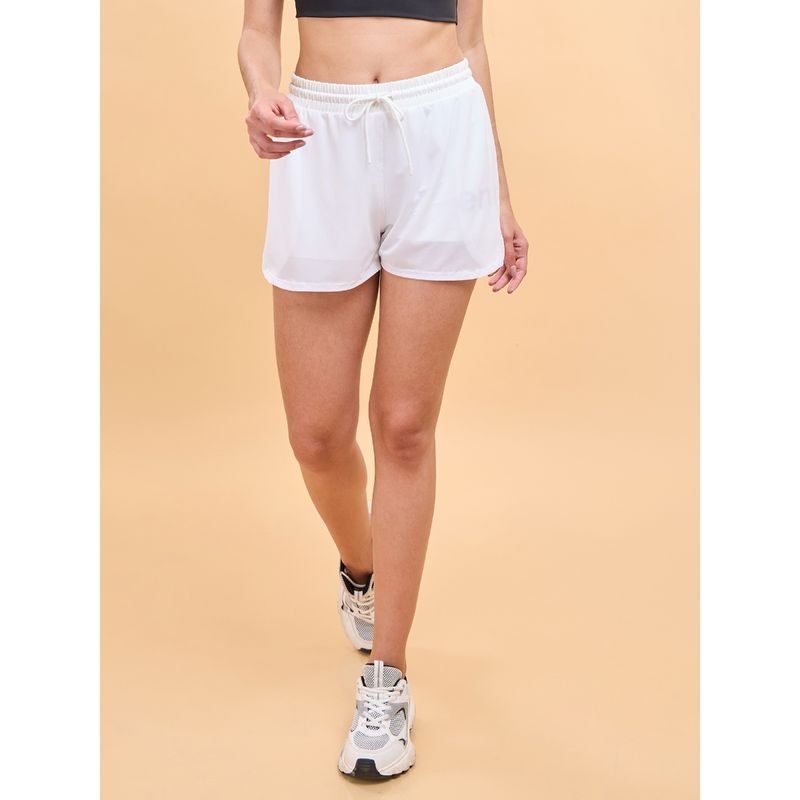 Buy Enamor A705 Dry Fit Training Shorts with In-Built Inner Tights for ...