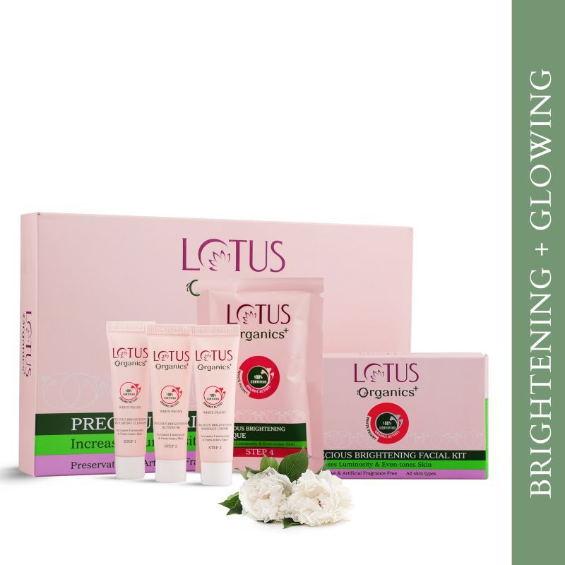 Buy Lotus Organics + Precious Brightening Facial Kit Online