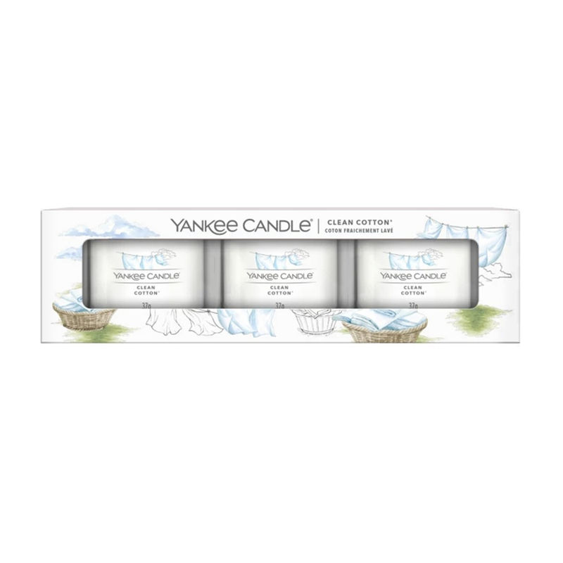 Buy Yankee Candle Filled Votive Scented Candles - Soft Blanket (Pack Of ...
