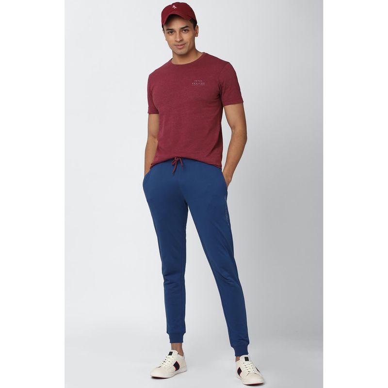 Buy Peter England Men Maroon Solid Casual Co-Ord (Set of 2) Online