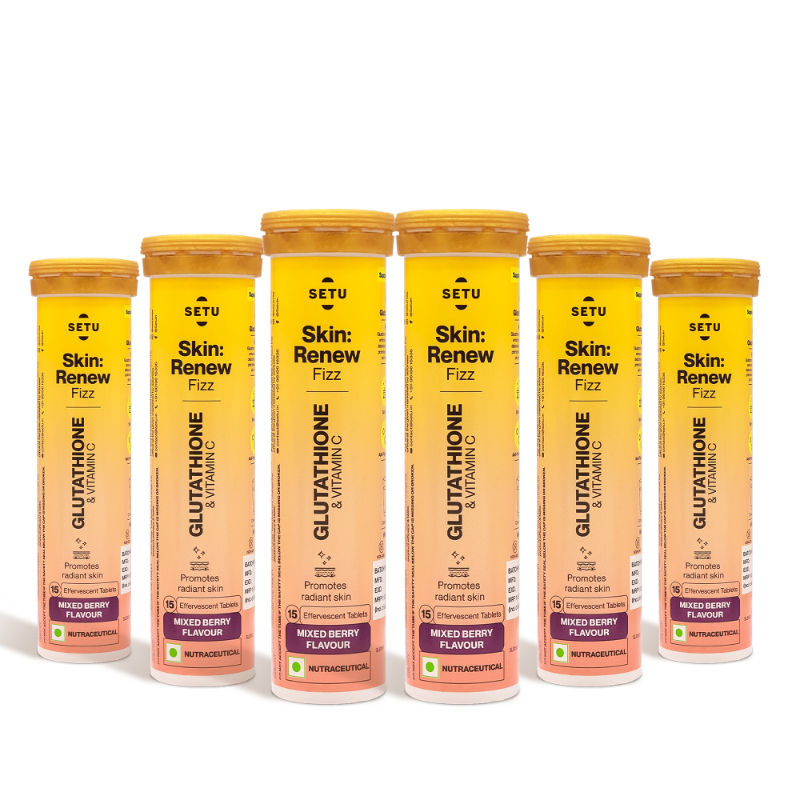 Buy Setu Skin Renew Fizz Glutathione & Vitamin C 30 Effervescent ...