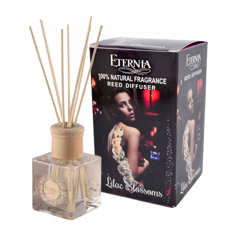 Buy Eternia Lilac Blossom Reed Diffuser Set For Home Fragrance Online