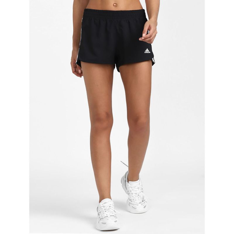 Buy adidas Pacer 3s Wvn Black Training Shorts Online