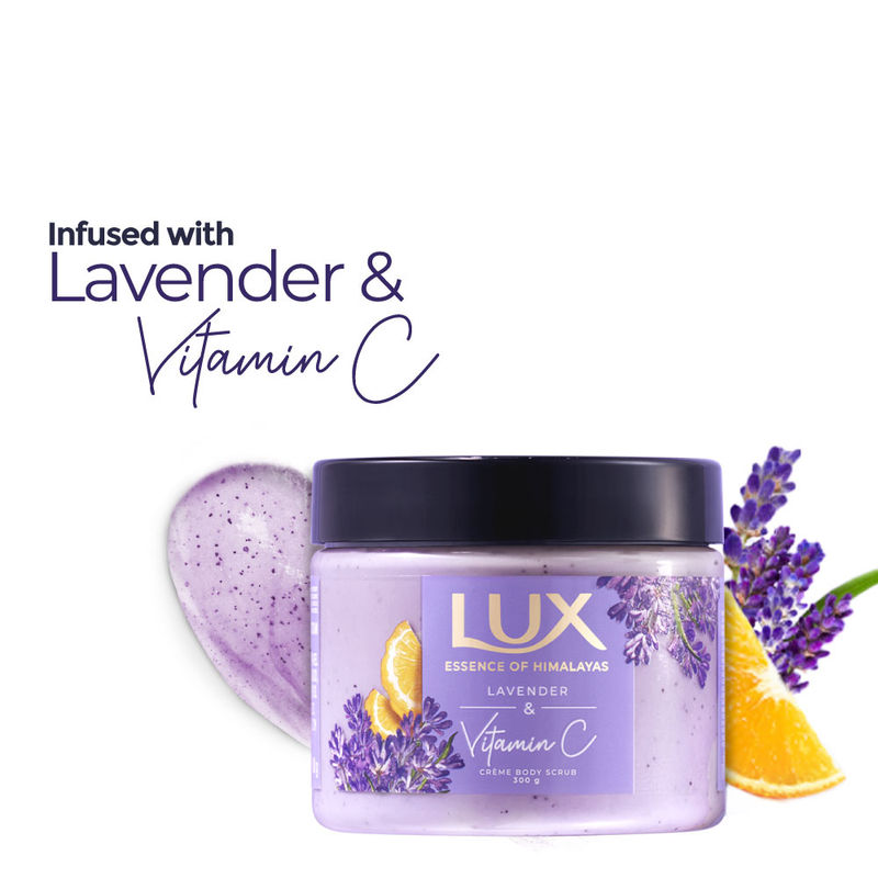 Buy Lux Essence Of Himalayas Lavender & Vitamin C Body Scrub Online