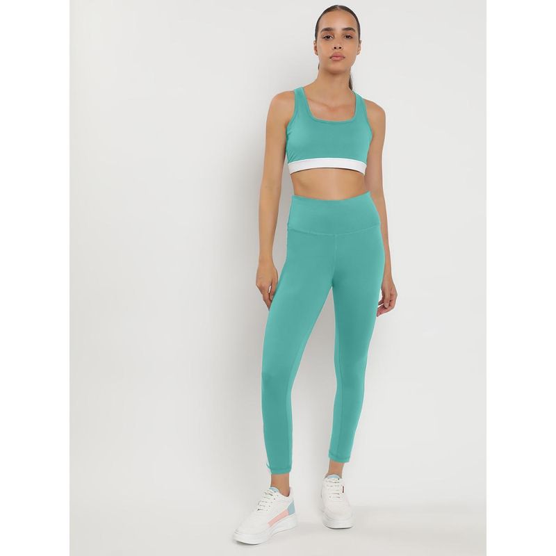 Buy Wear Jukebox Momentum Bra and Leggings High-Rise 25 Blue (Set of 2 ...