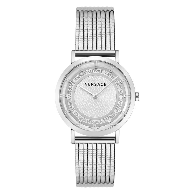 Buy Versace Analog Silver Dial Women Watch - Ve3M00422 Online